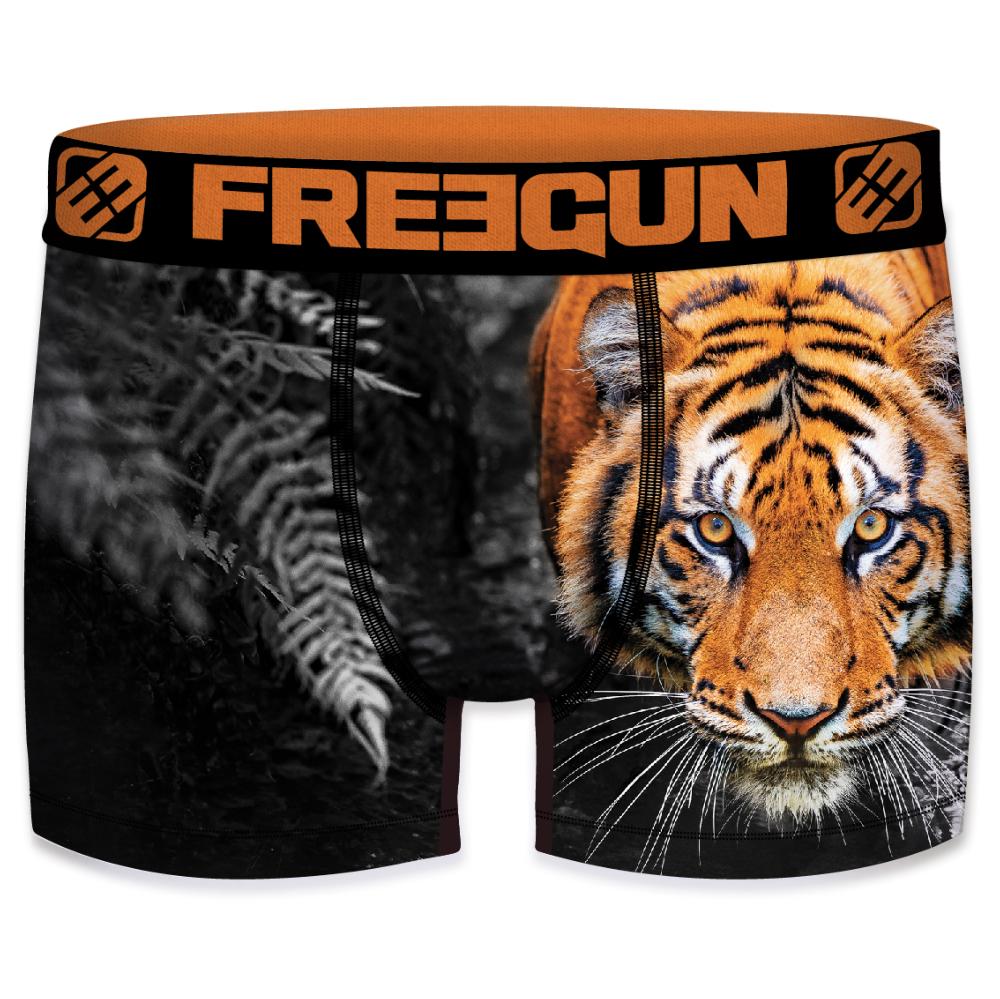 Boxer Fantaisie Freegun motif Animaux tigre