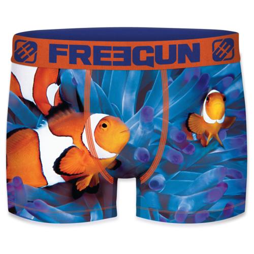 Boxer Fantaisie Freegun motif Animaux nemo poisson