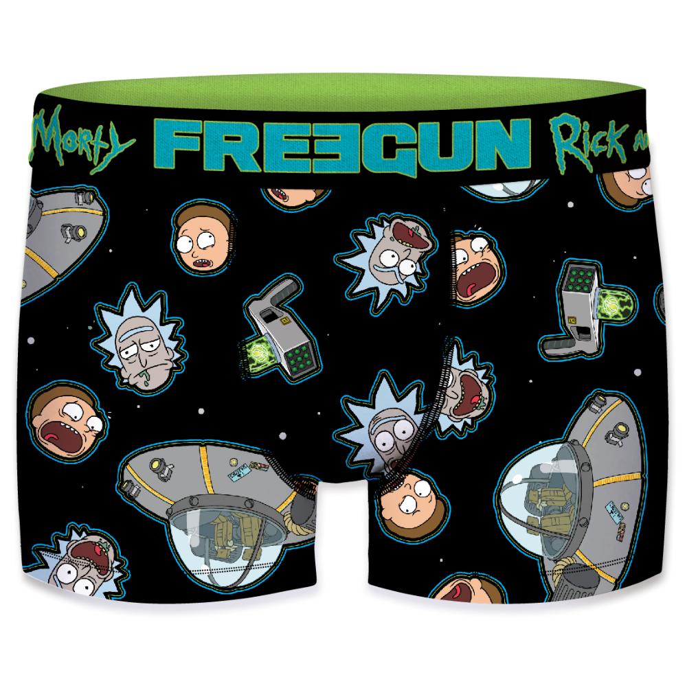 Boxer Fantaisie marque FREEGUN RICK & MORTY