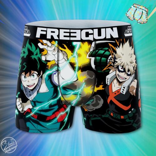 Boxer Freegun motif my hero academia